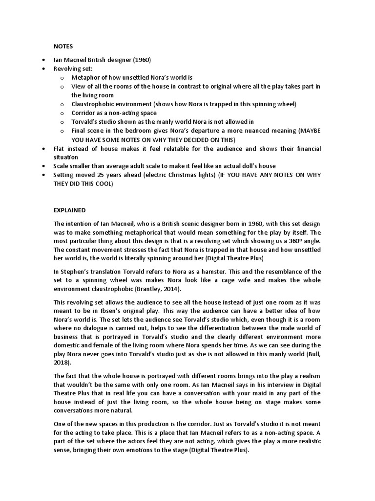 Ian Macneil | PDF | A Doll's House