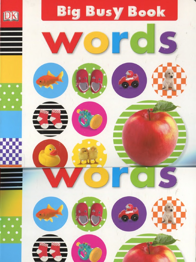 DK Big Busy Book Words | PDF | Clothing | Nature