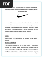 Nike Case Study | PDF | Organizational Structure | Nike