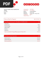 Metro Pcs Bill PDF | PDF | Fee | Mobile Technology