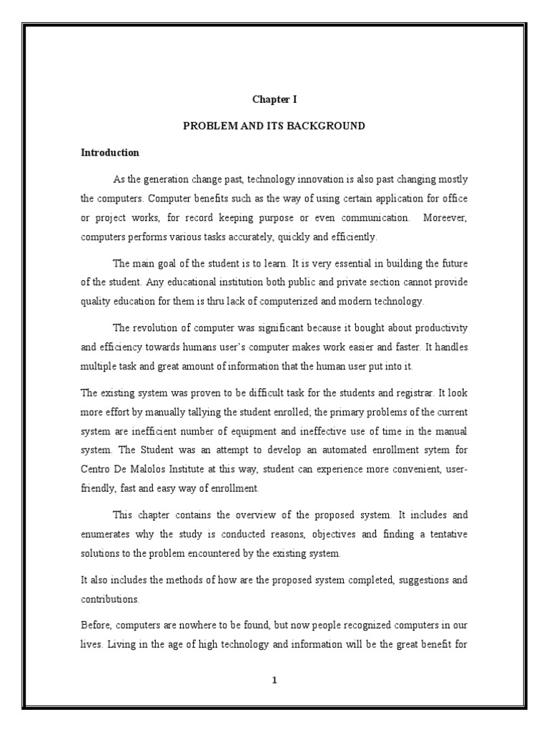 Enrollment System | PDF | System | Usability