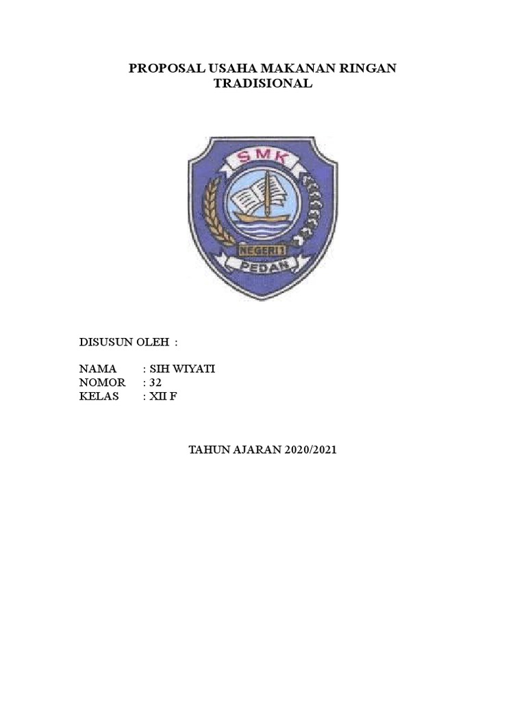 Contoh Proposal Ubi | PDF