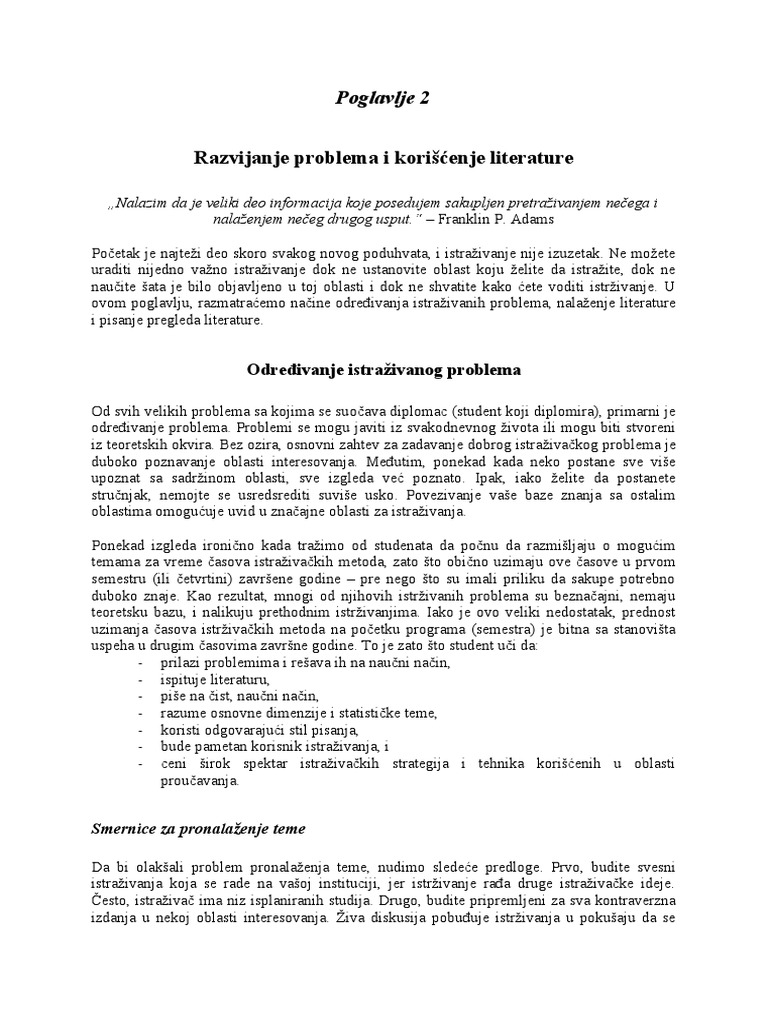 Istrazivacki Rad 2 | PDF