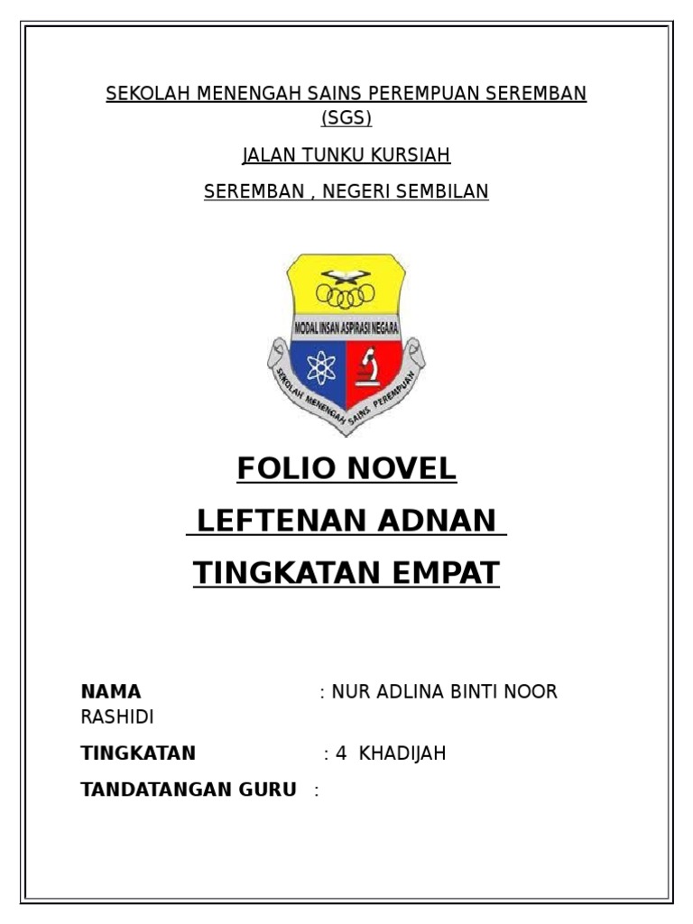 Kerja Folio BM | PDF