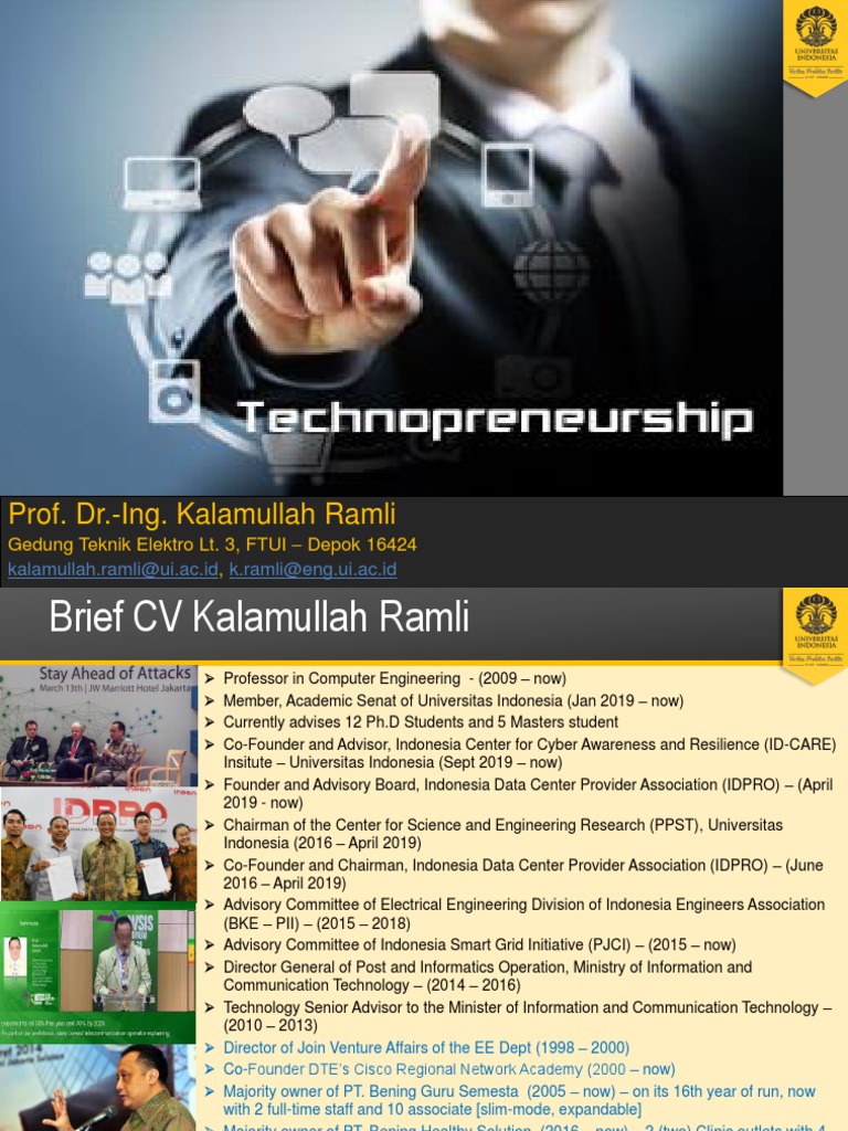 Lect 1 - Introduction On Course and Technopreneurship View | PDF ... Lect 1 - Introduction On Course and Technopreneurship View | PDF ...