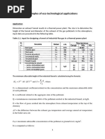 Stack Height Calculation for DG Sets | PDF | Exhaust Gas | Natural ...