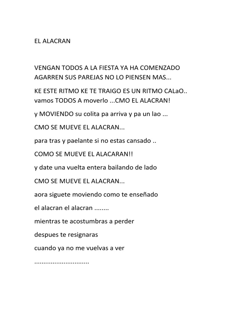 Letras Rancheras | PDF