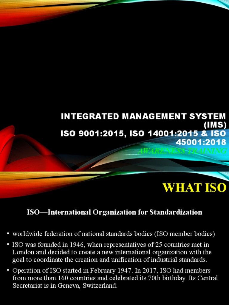 Integrated Management System Overview | PDF | Quality Management System ...