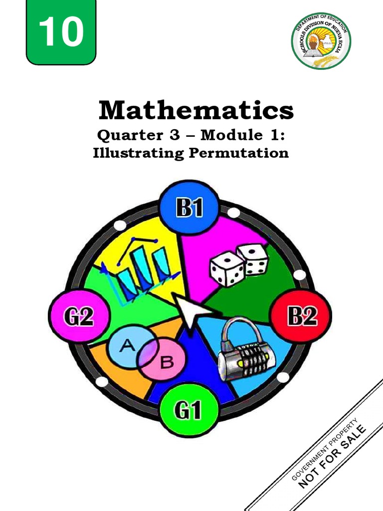 Quarter 3 Module 1 Permutation | PDF | Permutation | Learning
