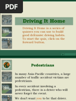 Defensive Driving Presentation-PowerPoint | PDF | Driving Under The Influence | Traffic