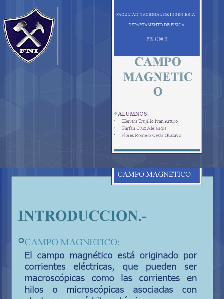 Campos Magneticos | PDF | Campo magnético | Magnetismo