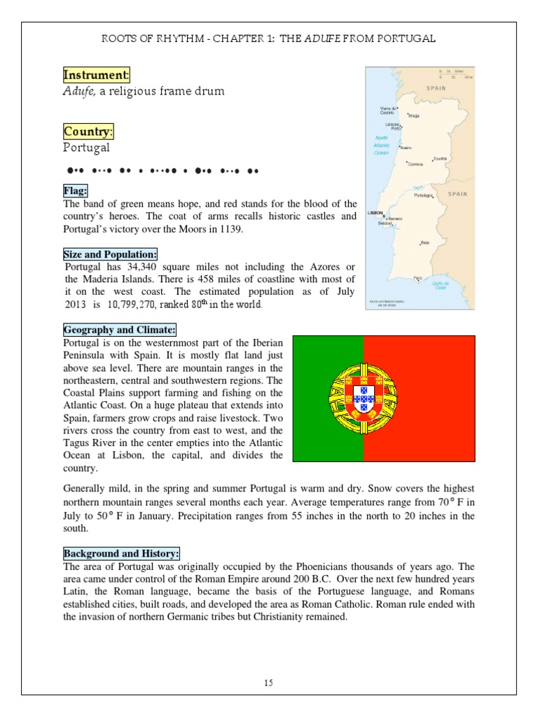 Adufe, A Religious Frame Drum: Instrument | Download Free PDF ...