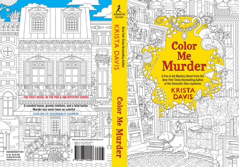 Color Me Murder Downloadable Cover | PDF | Qualia | Printing