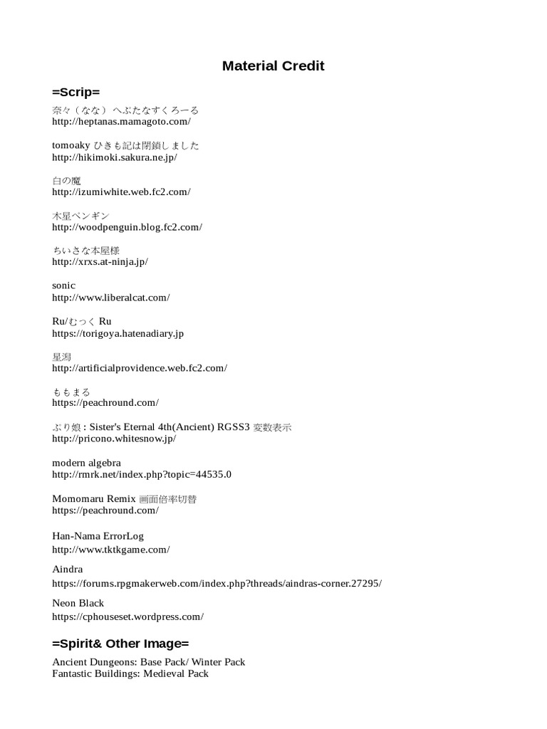 Material Credit Sources | PDF | Business Law | Copyright Law