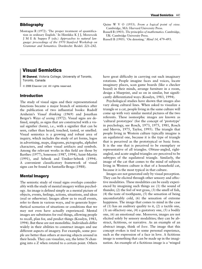 Understanding Visual Semiotics | PDF | Semiotics | Color