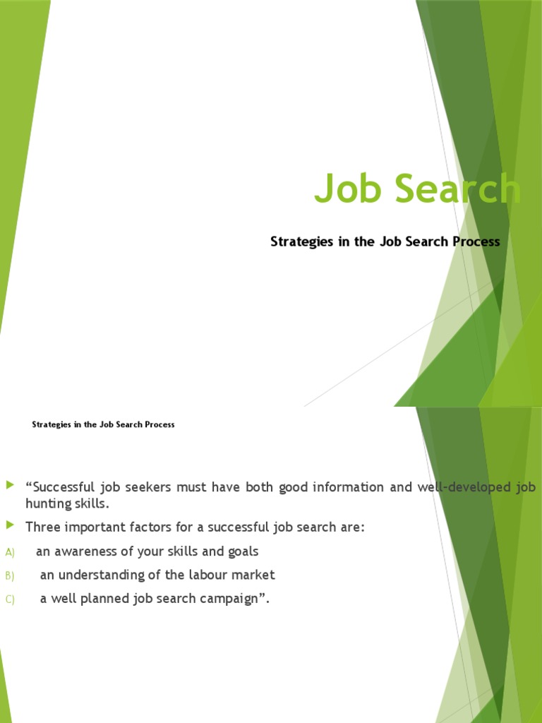 Effective Job Search Strategies Guide | PDF | Résumé | Employment