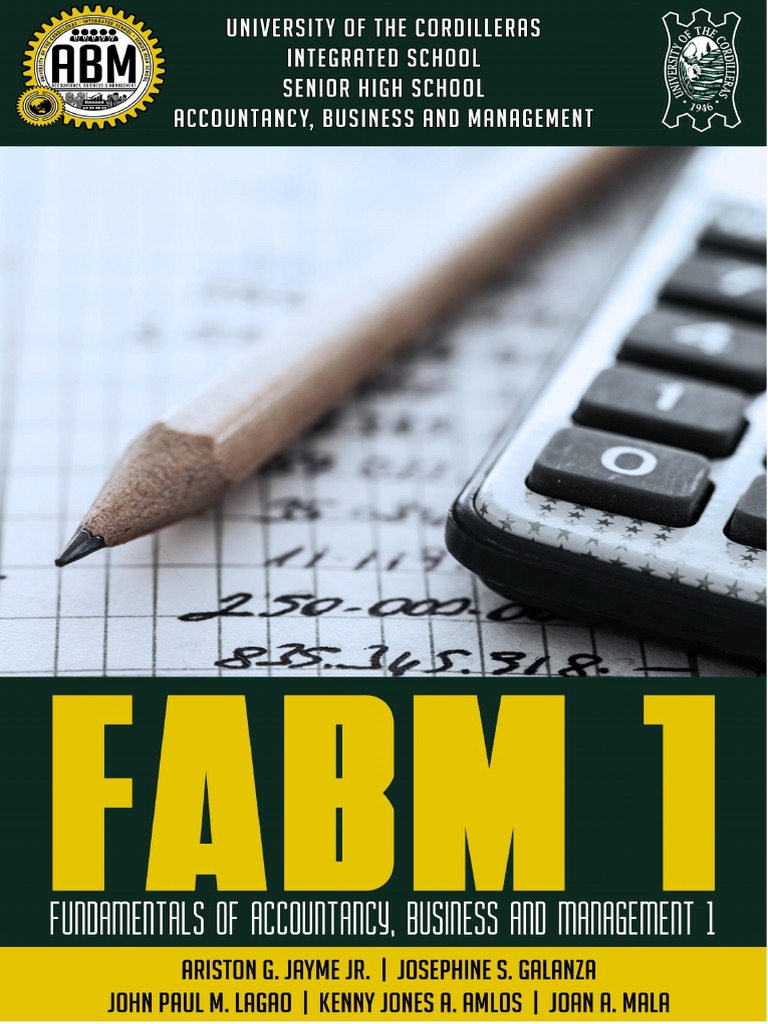 FABM-1 - Module 1 - Intro To Accounting | PDF | Debits And Credits ...