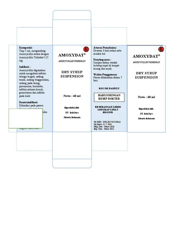 Suspensi Rekons (Kemasan, Etiket, Brosur) FIXBGT | PDF