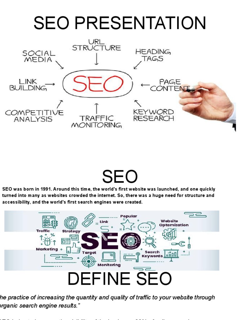 Presentation of SEO | PDF | Search Engine Optimization | Aggregation ...