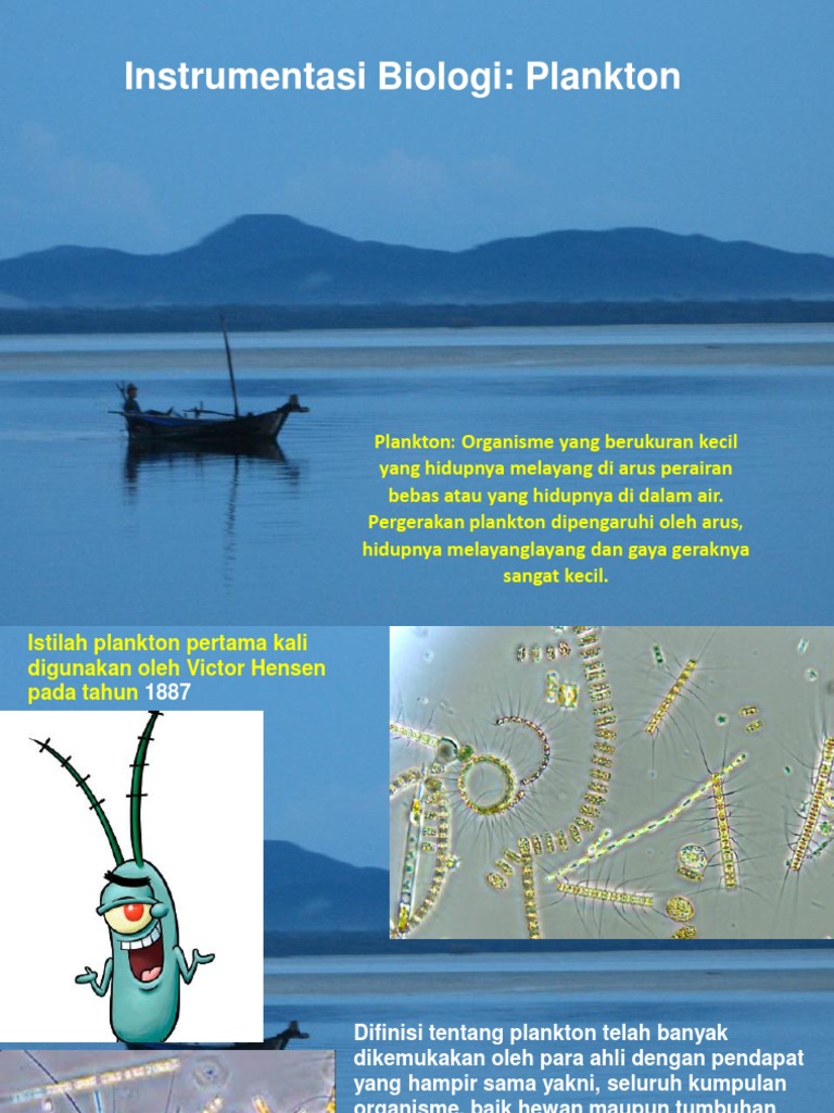 Instrumentasi Plankton | PDF | Griya & Taman | Sains & Matematika