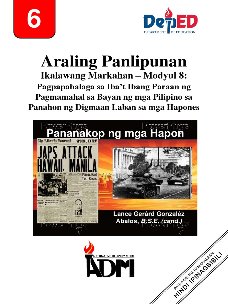 ADM AP6 Q2 Mod8 PDF SHRTND | PDF