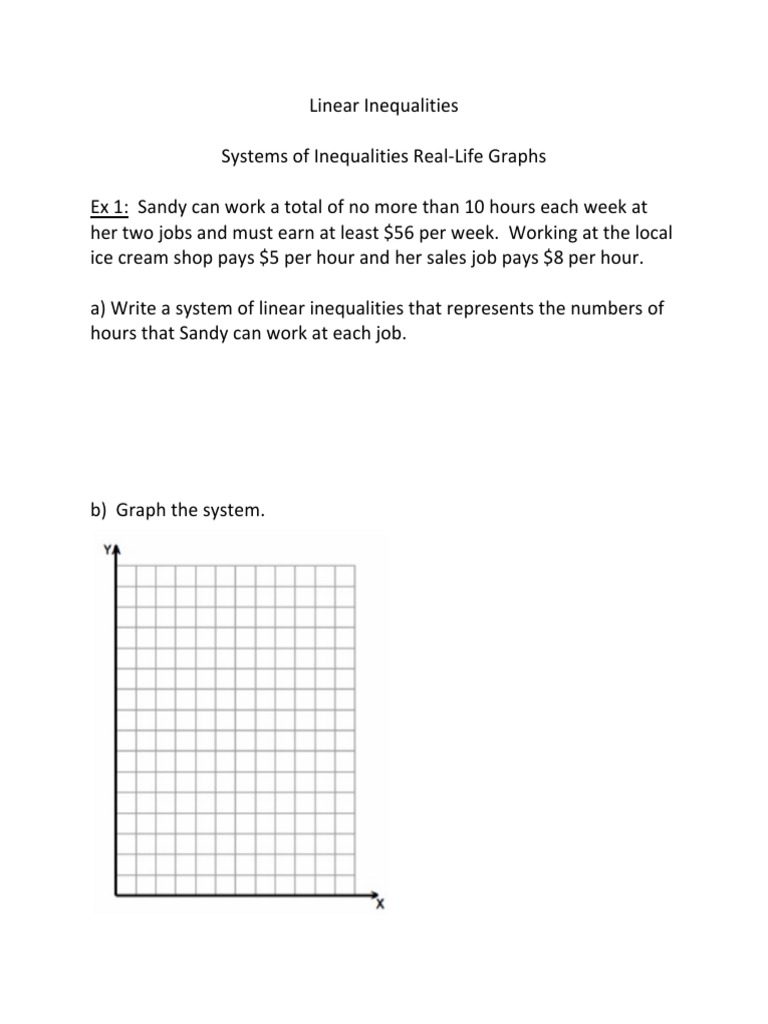 Systems Real Life Graphs | PDF