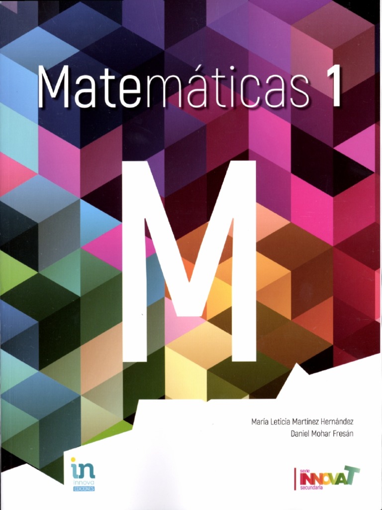 Libro Mate 1 Innovat | PDF | Sustracción | Teoría de los números