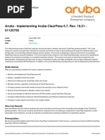 Clearpass 6.X: Tech Note: Clearpass Clustering Design Guidelines | PDF ...