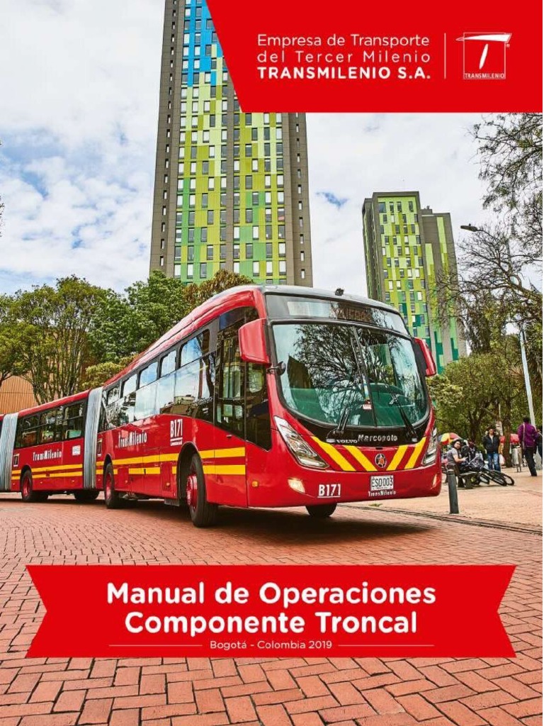 M-DO-001 Manual de Operaciones Componente Troncal V1 | PDF | Transporte ...