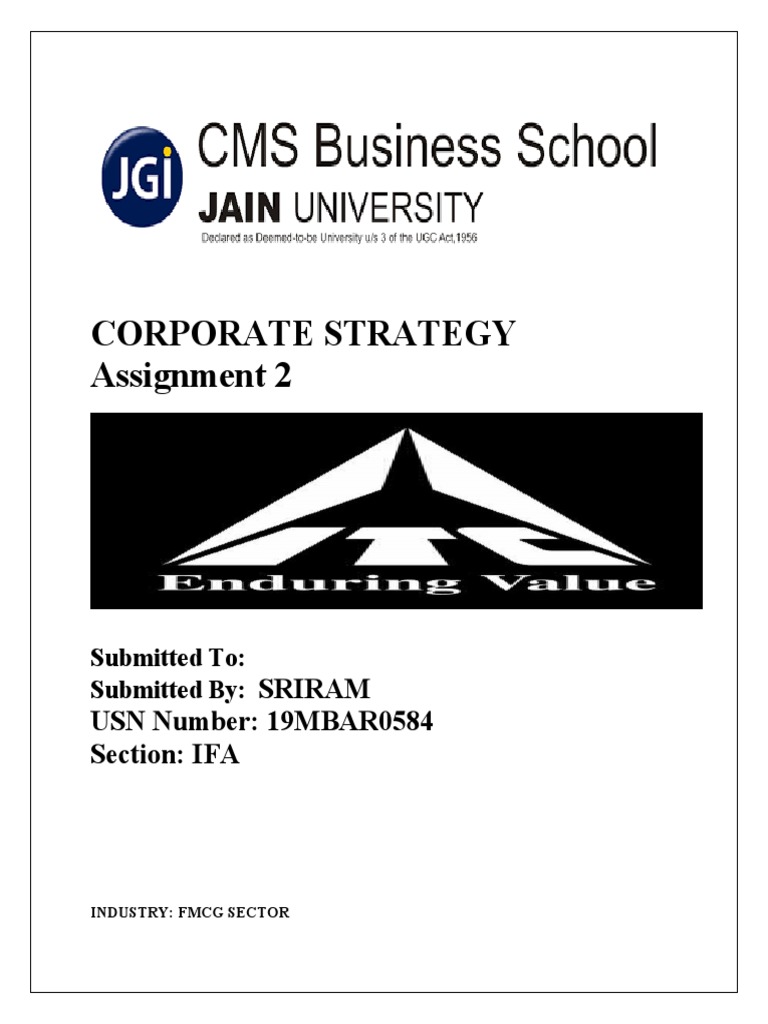 Corporate Strategy Assignment 2 | PDF | Low Carbon Economy | Retail