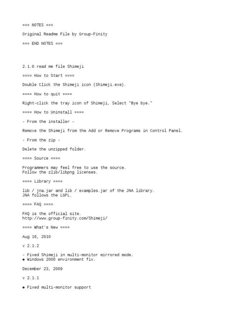 Original Read Me | PDF