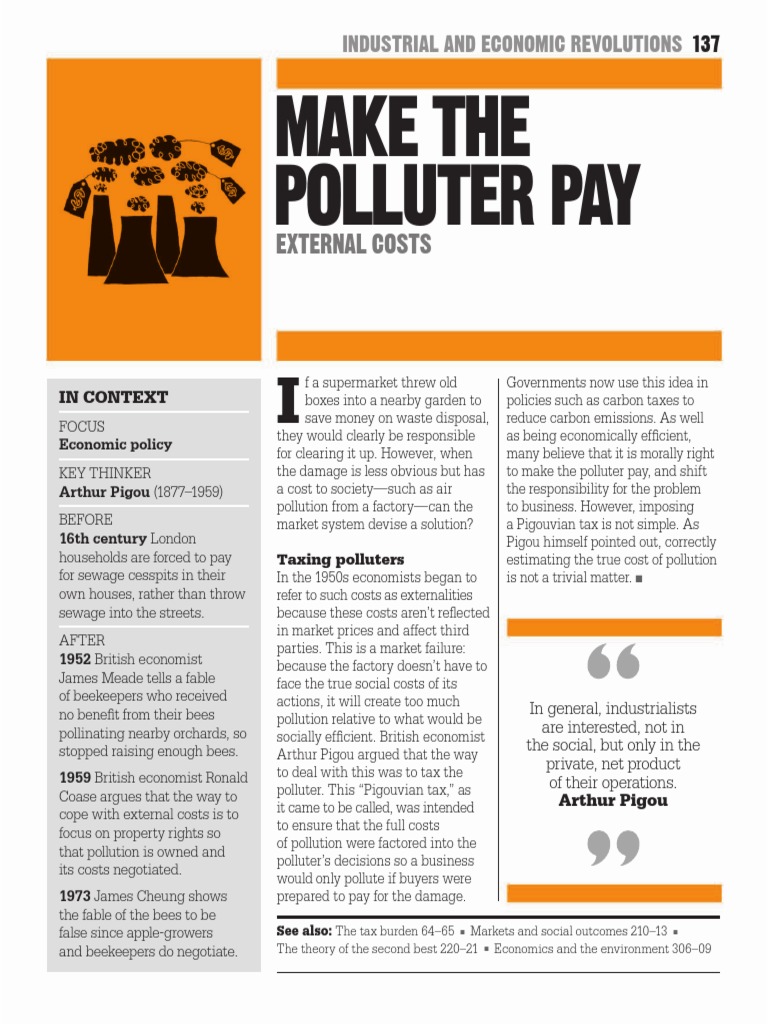 TEB - Make The Polluter Pay | PDF | Externality | Economics