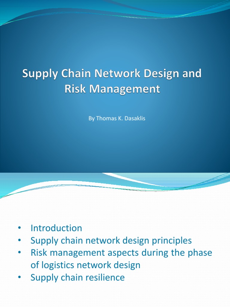 SCRM Network Design 1 | Download Free PDF | Supply Chain | Logistics