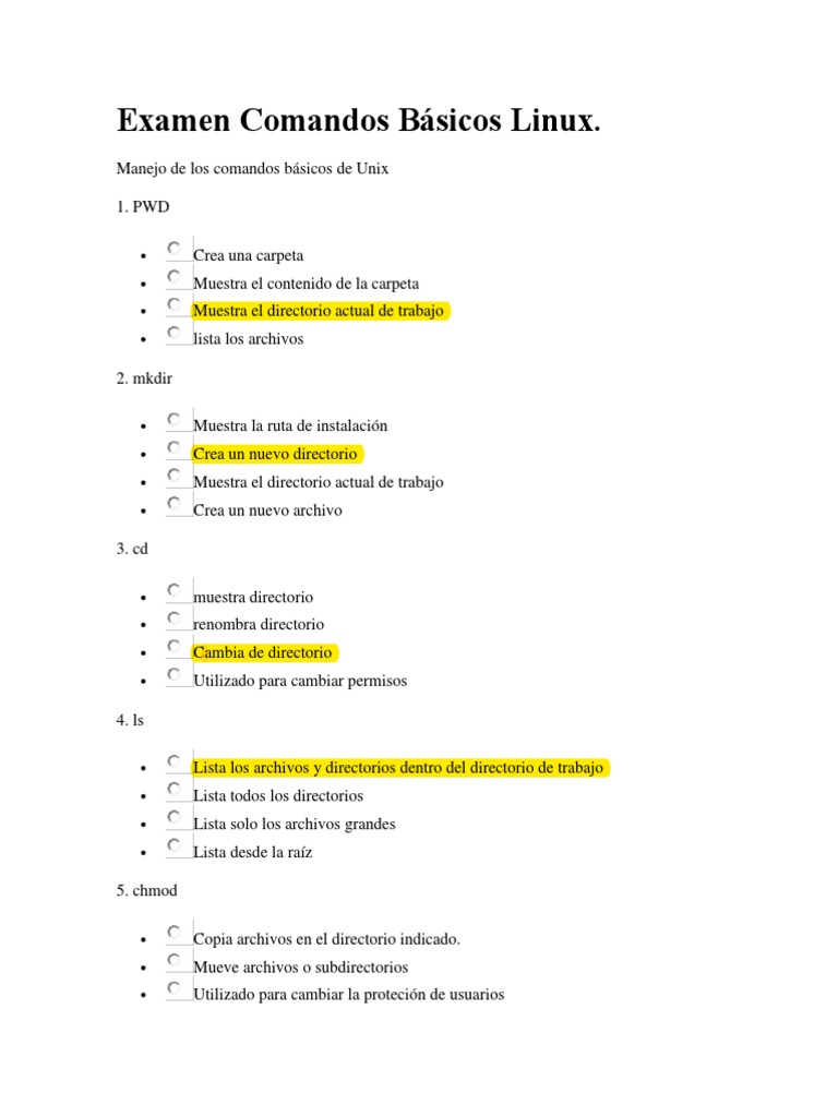 Guía de comandos básicos de Linux para el manejo y administración de ...