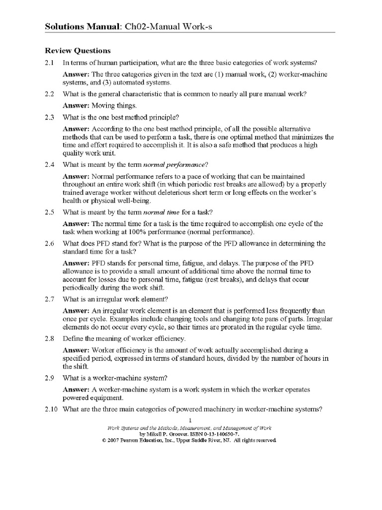 ch2 Solution Manual | PDF