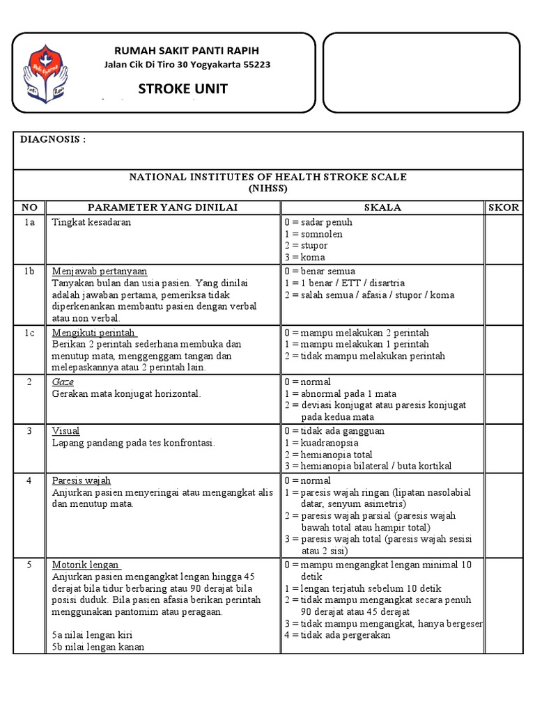 NIHSS | PDF