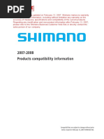 Shimano Compatibility PDF | PDF | Sports Equipment | Adventure Travel