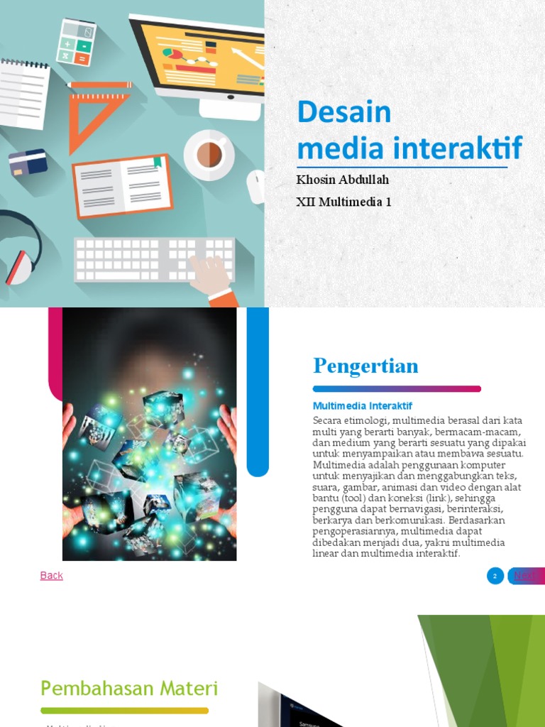 Konsep Multimedia Interaktif | PDF