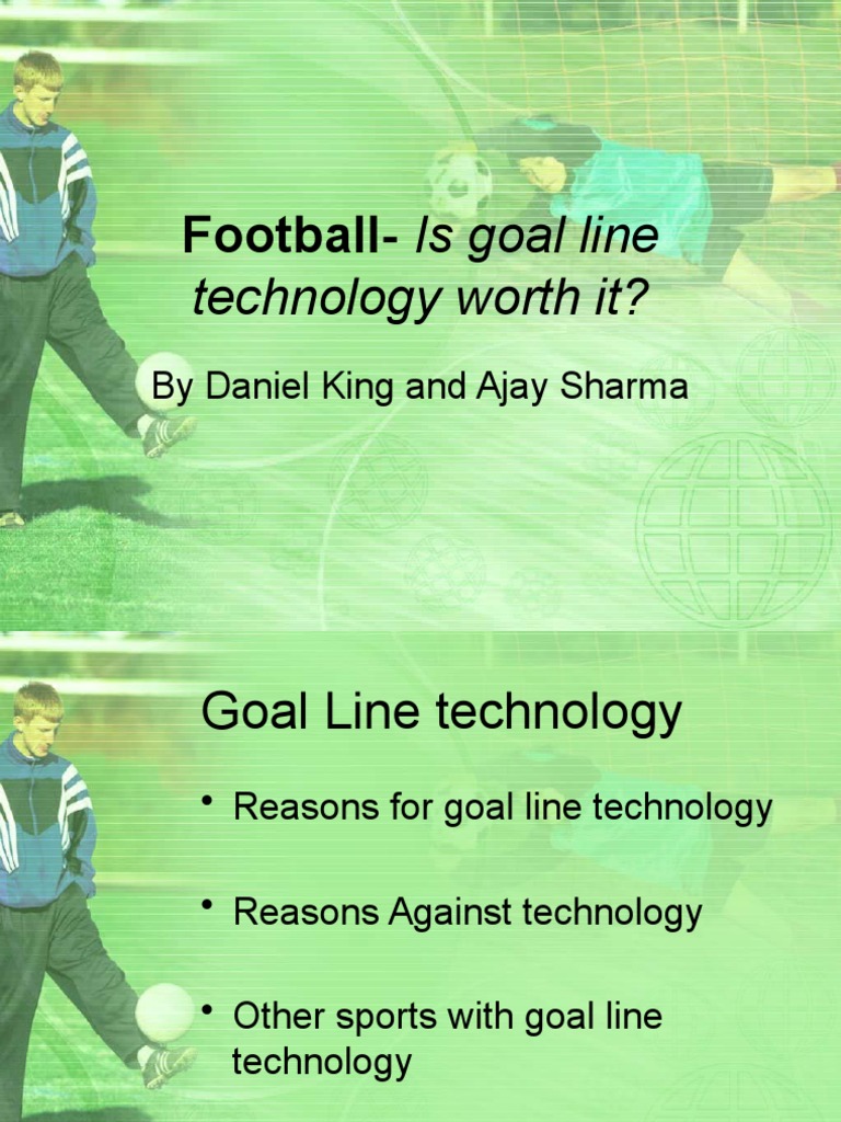Evaluating Goal Line Technology in Football | PDF | Leisure | Referee