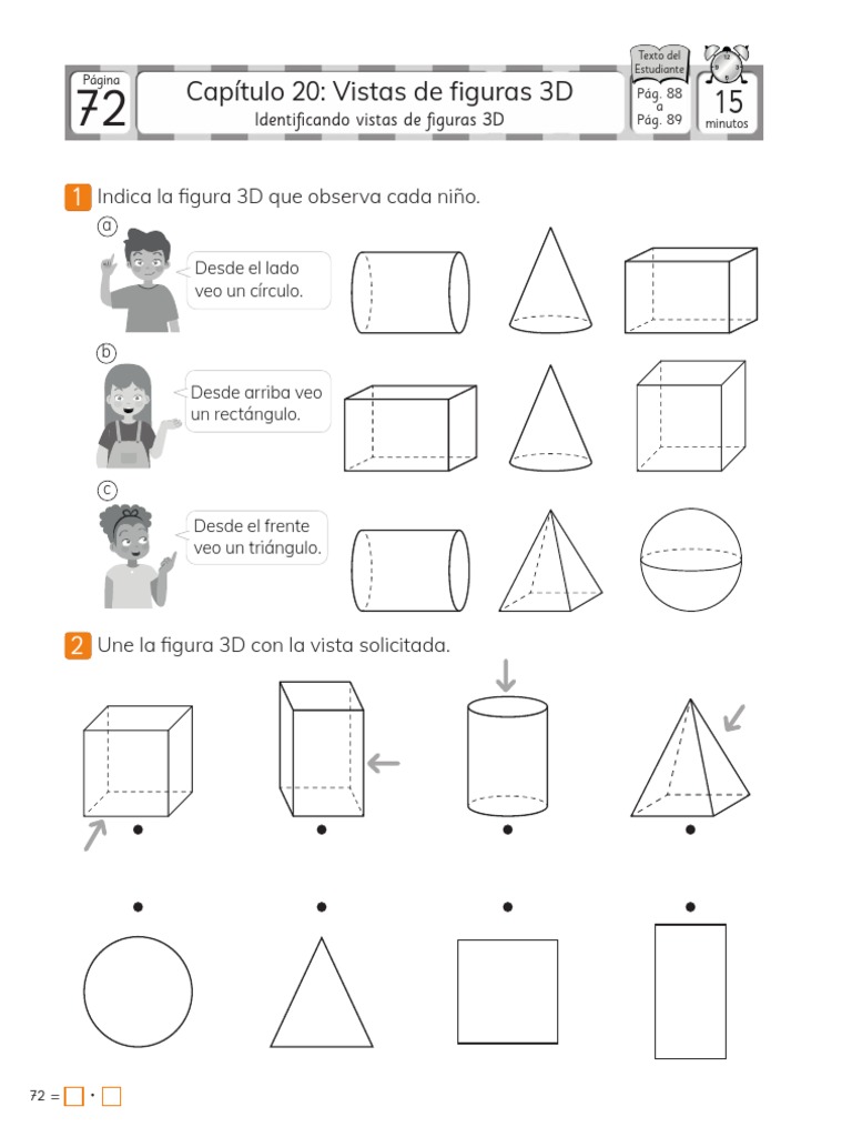 Identificación de Vistas en Figuras 3D | PDF