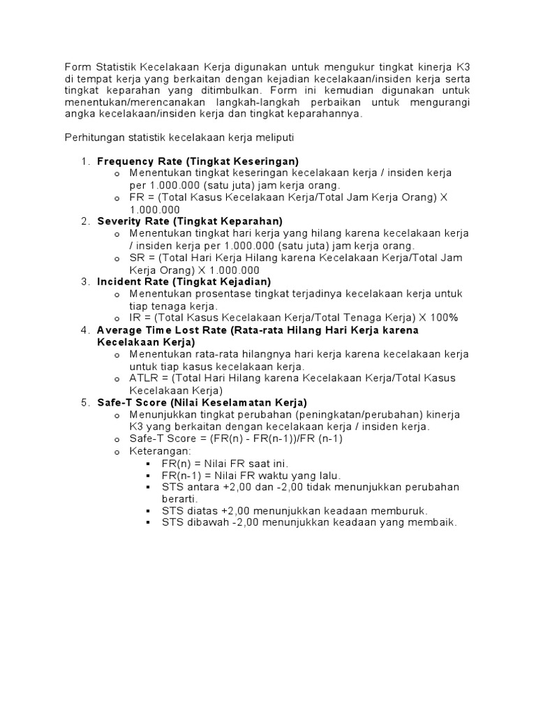 Form Statistik | PDF