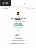 Schedule UPS Parcel Collection UK | PDF