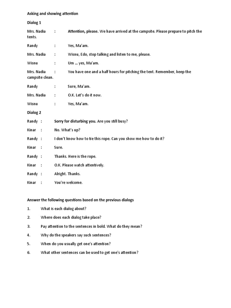 Effective Attention-Getting Techniques | PDF | Language Arts ...