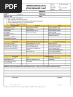 Time Sheet - Alat Berat | PDF