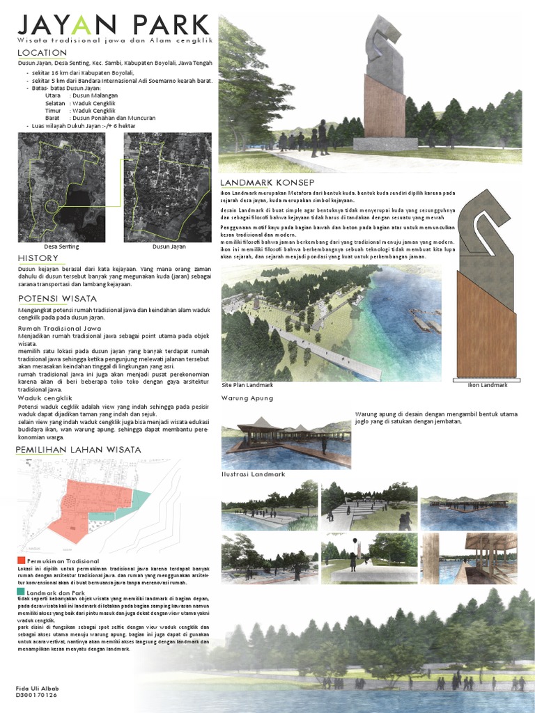 Studio Perancangan Arsitektur 6 Kawasan | PDF