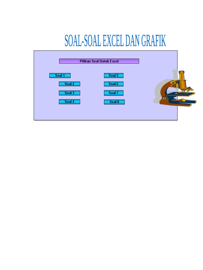 Latihan Soal Excel 1 | PDF