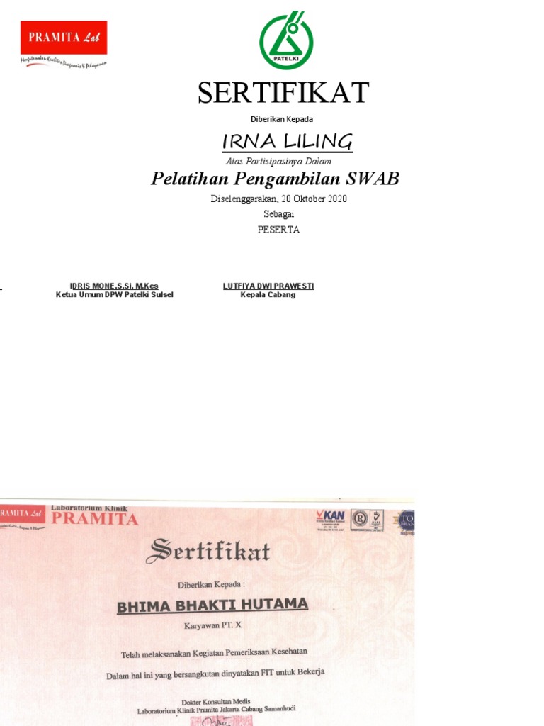 Word Sertifikat Pdf