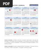 Calendario 2005 Completo | PDF