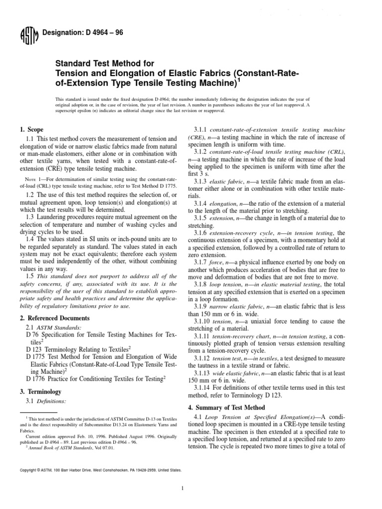 Astm D 4964 - 96 | PDF | Bias Of An Estimator | Variance