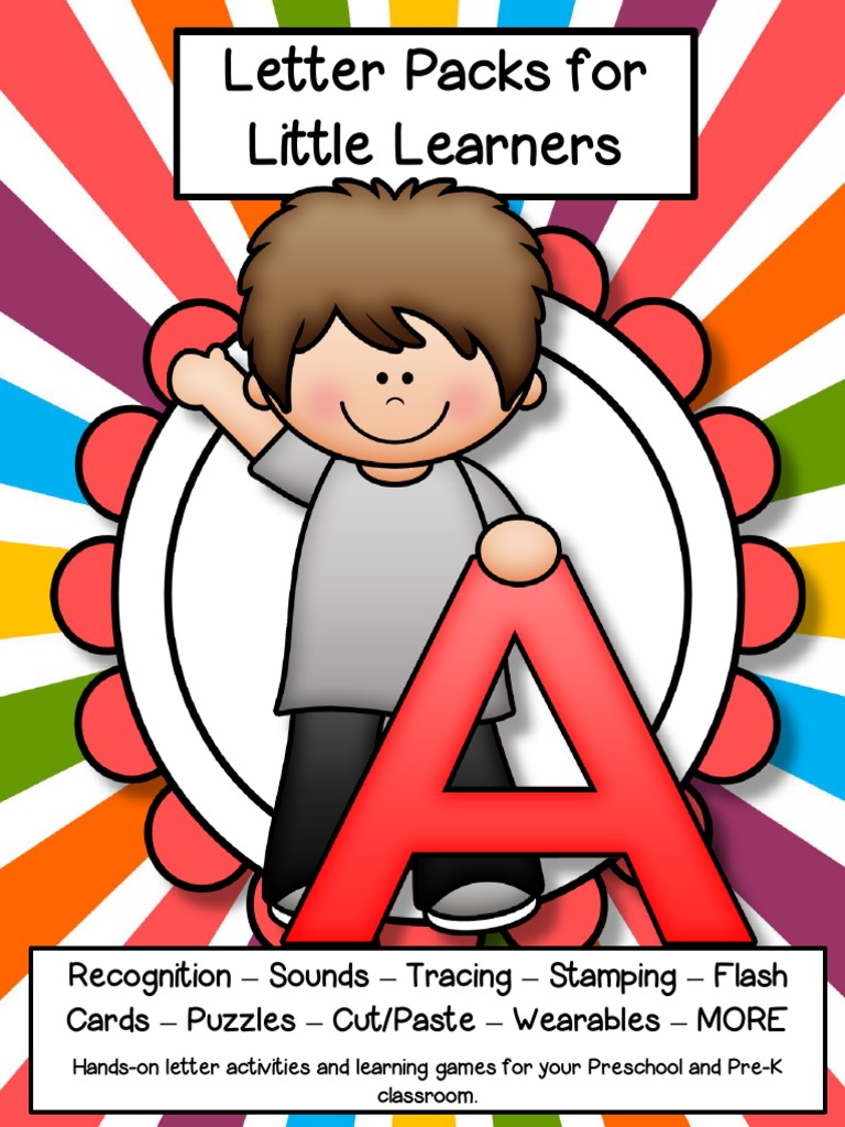 Letter Packs For Little Learners | PDF